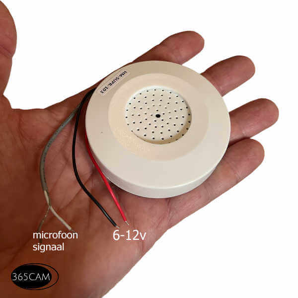 Microfoon bewakingscamera. losse microfoon voor bewaking