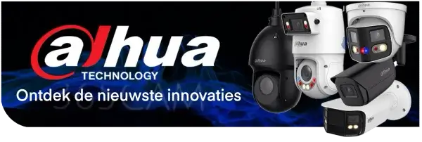 Dahua IP camera met dag en nachtzicht en app. Inclusief support